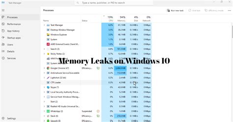 memory leaks on windows 10 9 best solutions