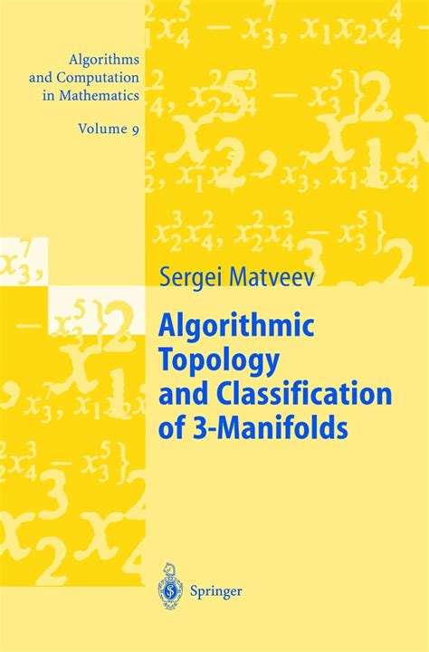 Algorithmic Topology And Classification Of 3 Manifolds