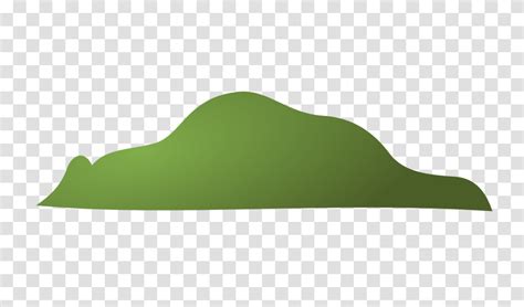 Cartoon Grassy Hill Clip Art Outdoors Nature Grassland Field