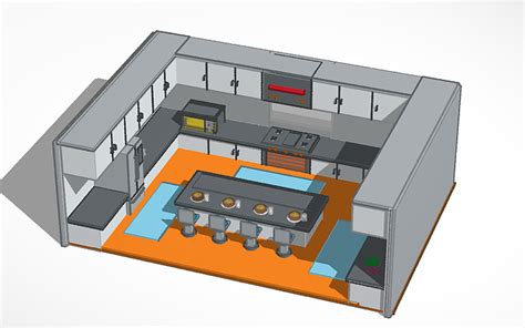 3d Design The Kitchen Tinkercad