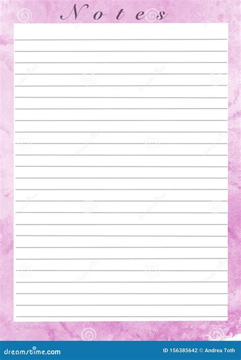Printing Paper Note Optimal A4 Size Lined Paper For Notebook Diary