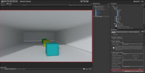Unity3d 2018 烘焙参数效果展示unity3d Lighting Indirect Contribution Csdn博客