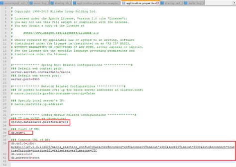 Nacos启动报错 db load error load jdbc properties error 负了韶华不负卿 博客园