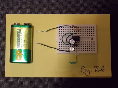 555 Timer Flashing Led 3 Steps Instructables
