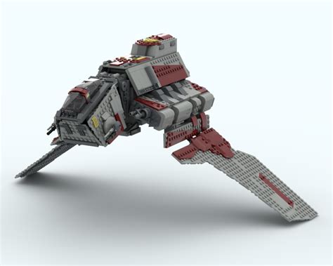 Lego Moc 218644 Republic Shuttle Moc By Moc21 Rebrickable Build