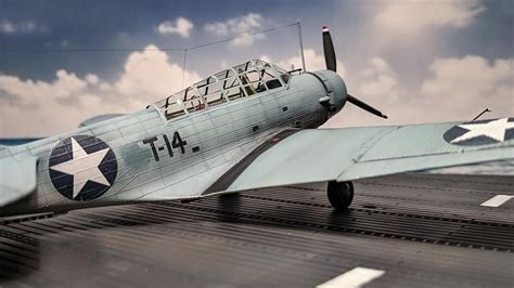 Tbd 1 Devastator From Airfix In 1 72 An Experiment… Midway Uss Hornet Imodeler