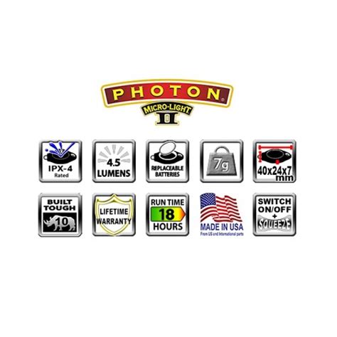 PHOTON MICRO LIGHT II COMPACT LED FLASHLIGHT