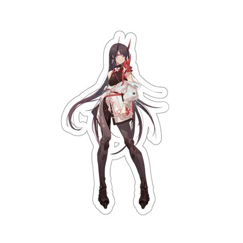 Sexy Raiden Mei Honkai Impact Rd Waterproof Sticker Premium Etsy