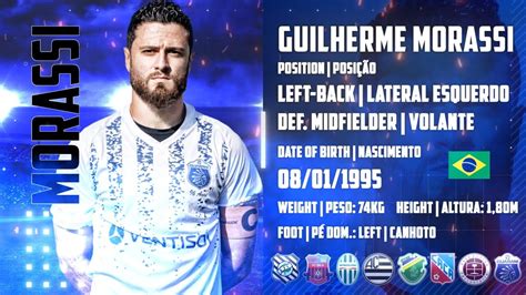 Guilherme Morassi ⚽ Left Back Defensive Midfielder Lateral Esquerdo Volante ⚽ Highlights