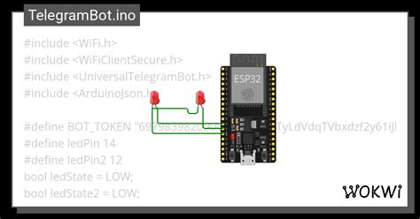 telegrambot copy wokwi esp32 stm32 arduino simulator