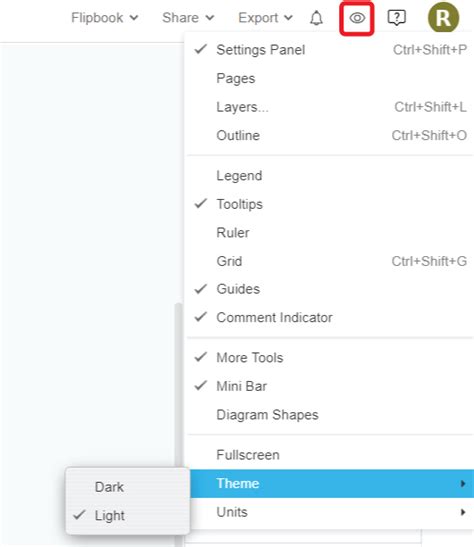 Change The Editor To Apply The Light Dark Theme Visual Paradigm Blog