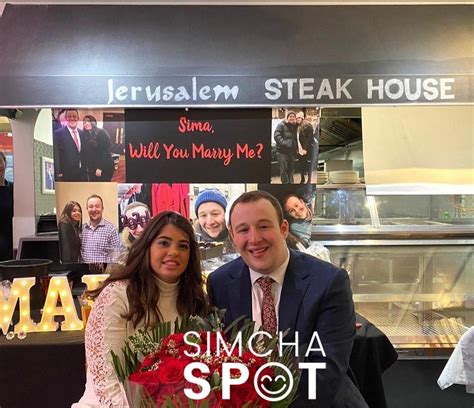 Engagement Of Sima Cohen And Josh Sturm Simcha Spot
