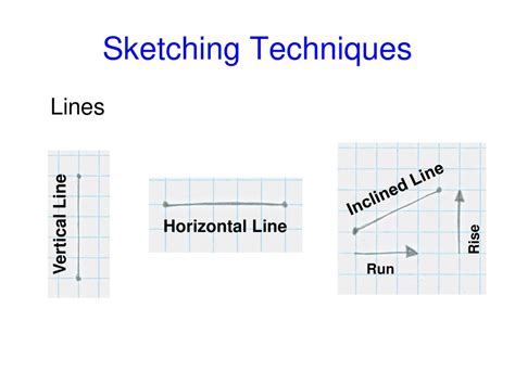Sketching Techniques Sketching Techniques Pltw Gateway® Ppt Download