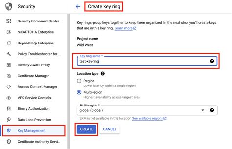 gcp customer managed keys setup guide