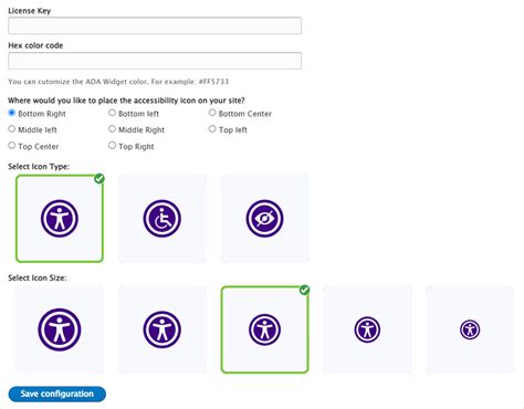 Drupal Ada Compliance Widget Installation All In One Accessibility