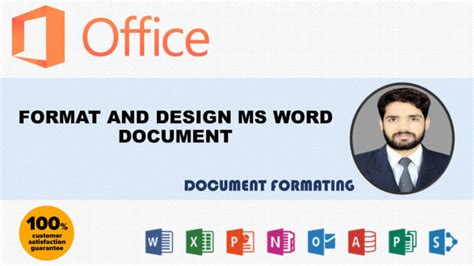 type edit format and design ms word document by tanveer4525 fiverr