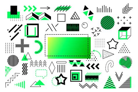 설계를 위한 기하학적 녹색 그라데이션 요소입니다 웹 판매 포스터 광고 템플릿 프로모션을 위한 벡터 일러스트레이션 0명에 대한 스톡 벡터 아트 및 기타 이미지 Istock