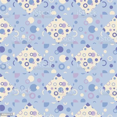 다채로운 거품 완벽 한 패턴입니다 폴카 도트 패턴입니다 벡터 일러스트입니다 섬유 교감입니다 기포에 대한 스톡 벡터 아트 및 기타 이미지 Istock