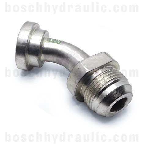 Code 62 Bent Tube Adapter Jic Male 12 Threads