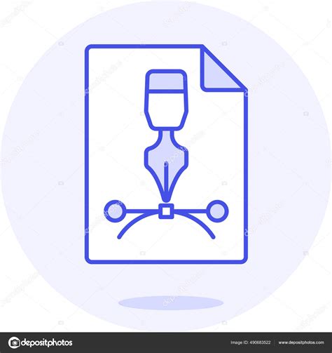 Anchor Bezier Icon Filled Outline Style Stock Vector By ©iconfinder 490683522