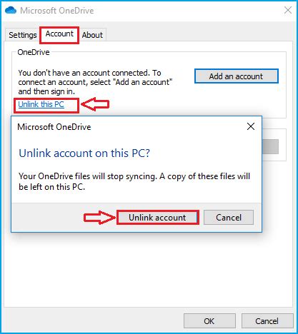 Disable Or Remove OneDrive In Windows 10