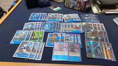 Wts Digimon Blue Imperial Dramon Deck Hobbies And Toys Toys And Games On