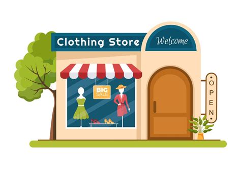 Clothing Store Clipart At Joan Dudley Blog