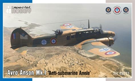 Avro Anson Mki ‘anti Submarine Annie Hobbyzero