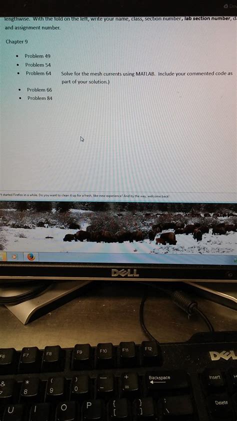 Solved 964 Use Mesh Current Method To Find The