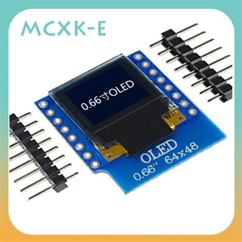 MCXK E Inch OLED Display Module For WEMOS D MINI ESP Module AVR STM X LCD