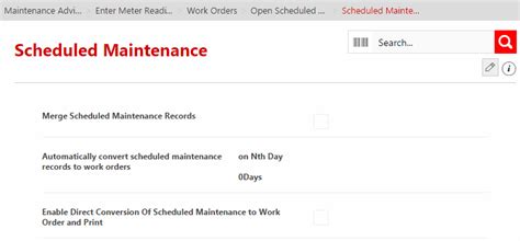 To Set Up Scheduled Maintenance Preferences