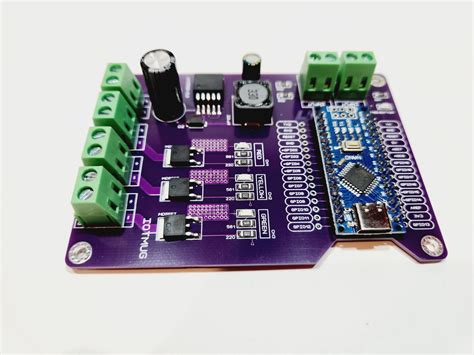 3 Channels 2 Buttons Model Railroad Light Controller Arduino Based 7 35 DCv Electronic Nuts
