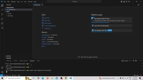 "How to Install VS Code & Node.js | Create Your First React Project - Step by Step Guide" - YouTube