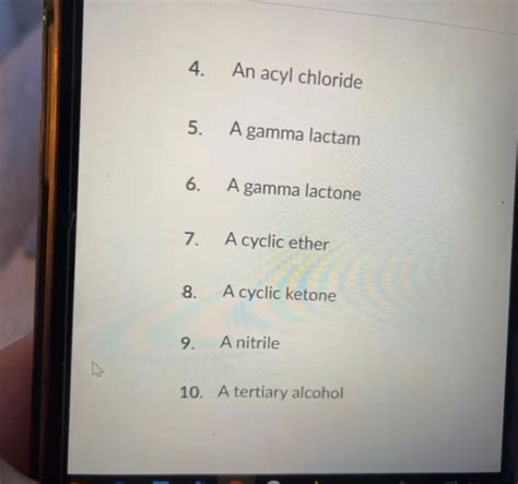 Solved Match The Most Correct Structure With The Chegg