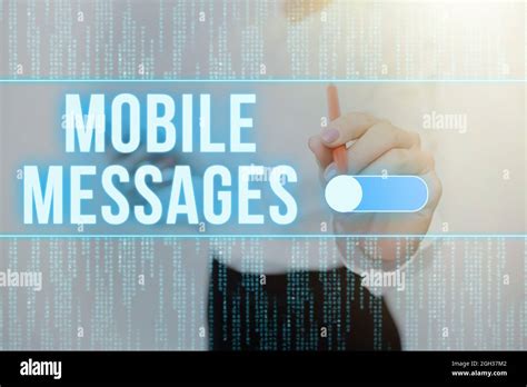 Writing Displaying Text Mobile Messages Conceptual Photo The Act Of