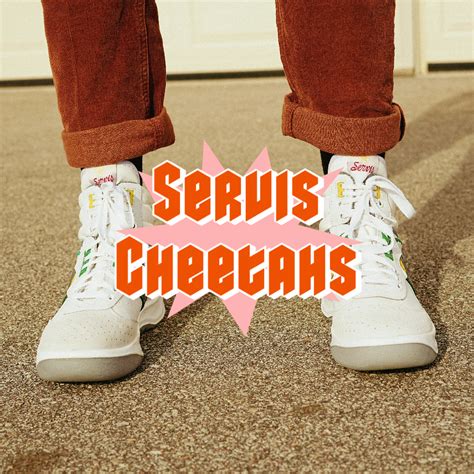 White Servis Cheetah High Top Sneakers Americana Pipedream Apparel