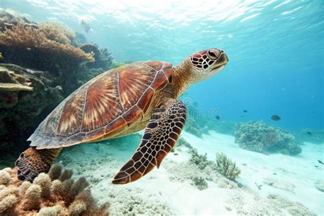 Turtle Texture â€ Beautiful Turtle Shell And Patterns Stock