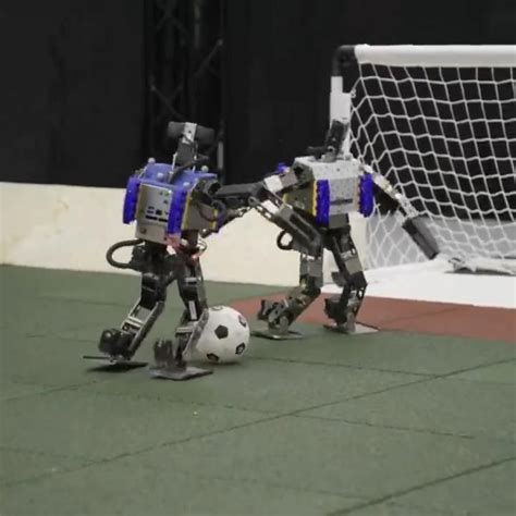 learning agile soccer skills for a bipedal robot with deep