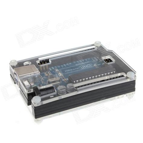 Só Tudo Caixa De Acrilico Para O ArduÍno Uno R3