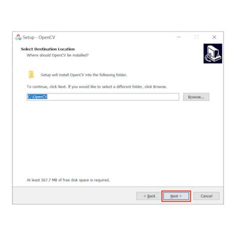 Install OpenCV On Windows C Python