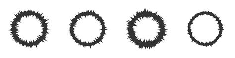 Spiked Circle Vector Art Icons And Graphics For Free Download