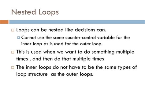 Ppt Problem Solving With Loops Powerpoint Presentation Free Download