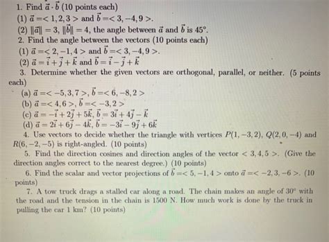 Solved 1 Find ā 6 10 points each 1 ā and 5