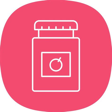 Jam Jar Line Curve Icon 42773805 Vector Art At Vecteezy