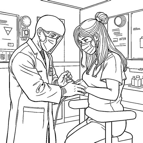 Best Phlebotomist Coloring Pages Free Printable Pdf