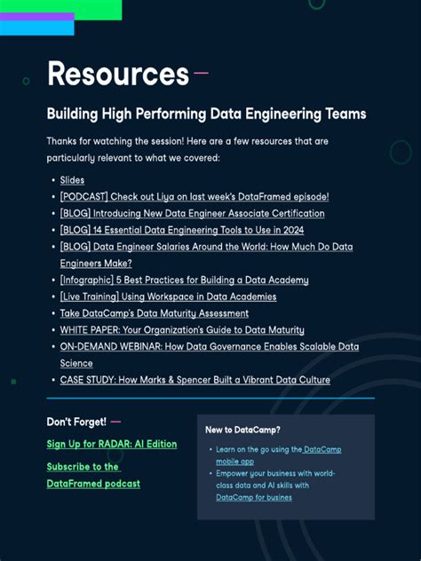 Resources Building High Performing Data Engineering Teams Pdf