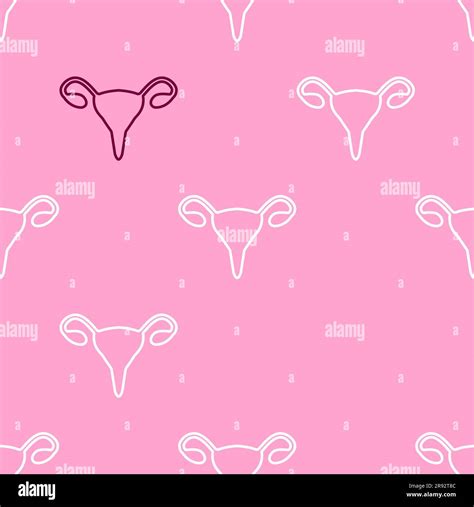 Polycystic Ovary Syndrome Awareness Conceptual Illustration Stock