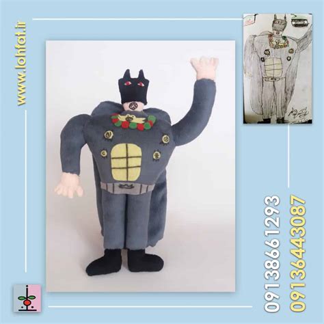 نقاشی به عروسک لُهفت سفارش ساخت عروسک