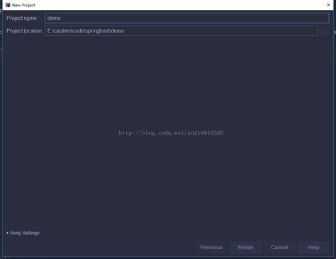 Springboot——创建一个简单的springboot项目许小乖的博客 Csdn博客