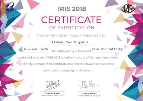 Rishabh Dev Tripathi On Linkedin Iris Iim